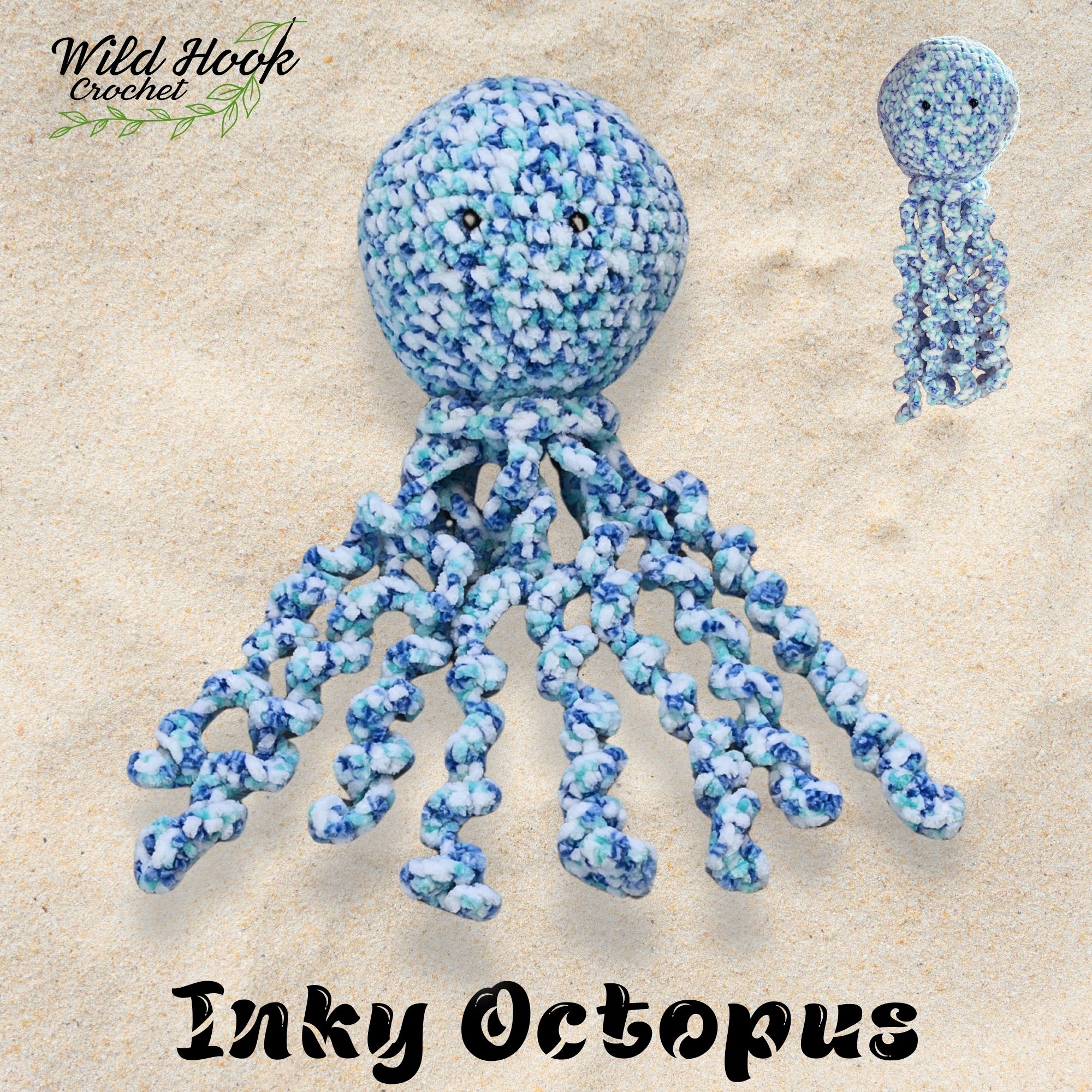 Inky Octopus Free Crochet Pattern - Wild Hook Crochet